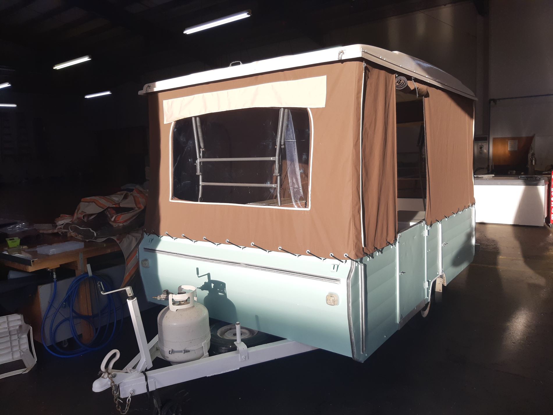 Retro caravan revamp a learning curve success - Douglas - Outdoor ...